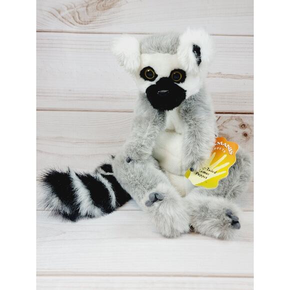 Folkmanis Puppets | Toys | Folkmanis Puppets Lemur Ring Tailed Full ...